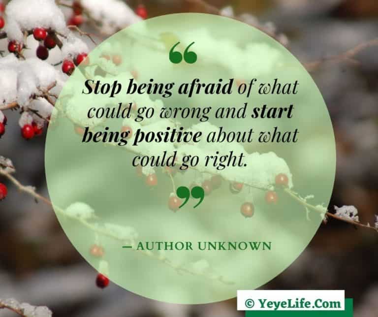 150+ Scared Quotes | Top & Most Inspirational Of All Time - YeyeLife